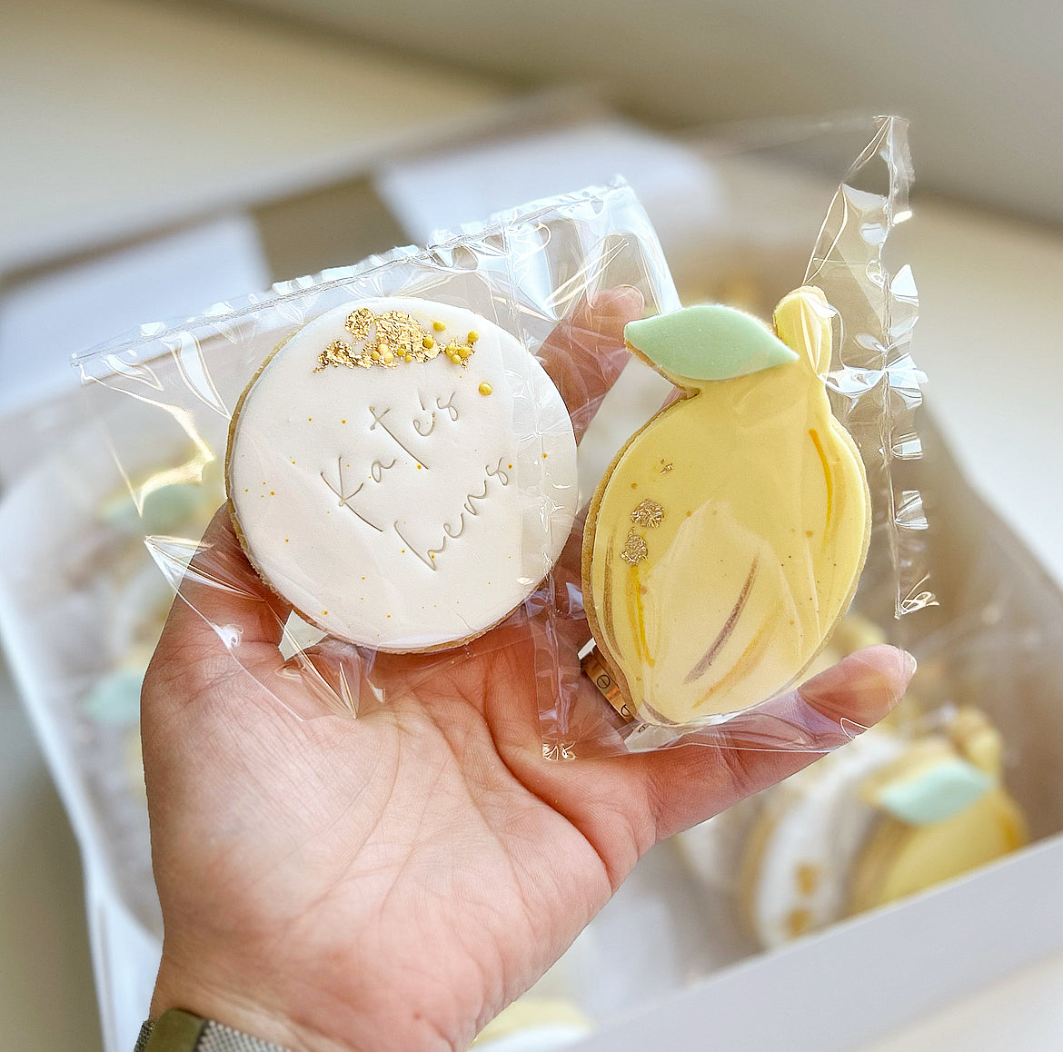 Lemon Hens Party Cookies