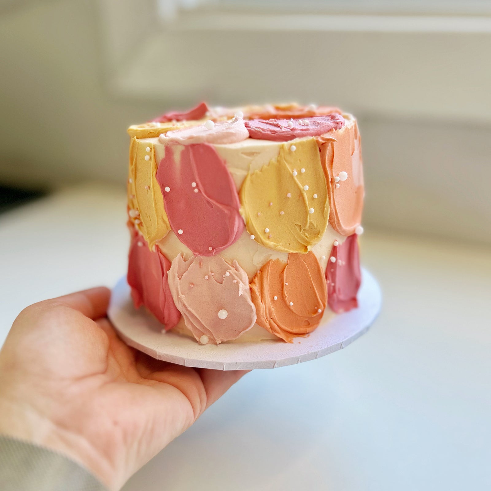 Your Favourite Colours Celebration Cake